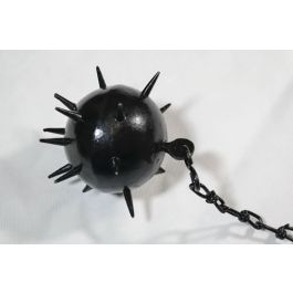 Large Metal Ball and Chain York Armoury