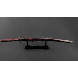 'Warriors Rage in Red' Katana in 1060 York Armoury