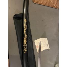 'Falling Petal' Handmade Katana with 1095 Soshu Kitae Lamination York ...